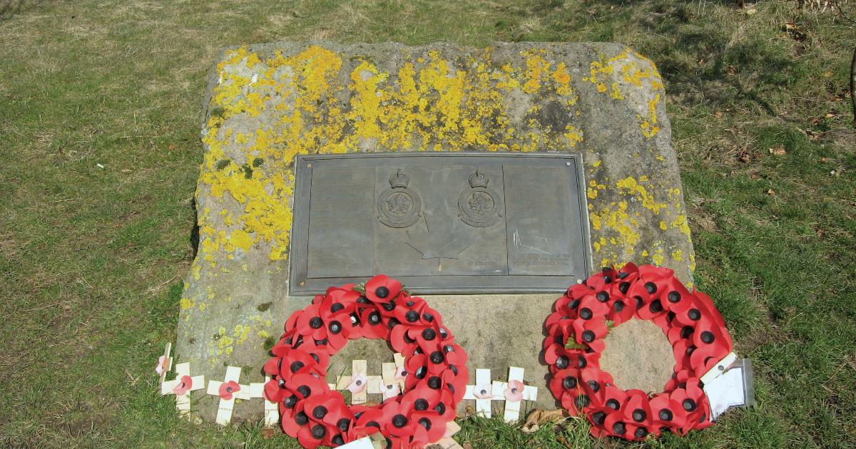 Royal Canadian Air Force Memorial at Harmondsworth Moor - Hillingdon ...
