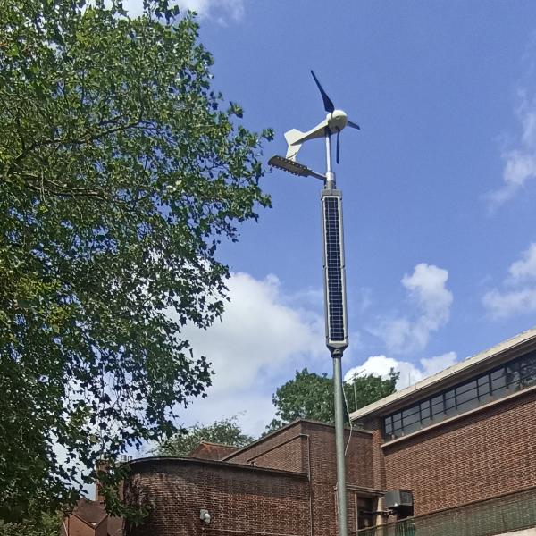 Wind Turbine Powered Street Lights | Shelly Lighting