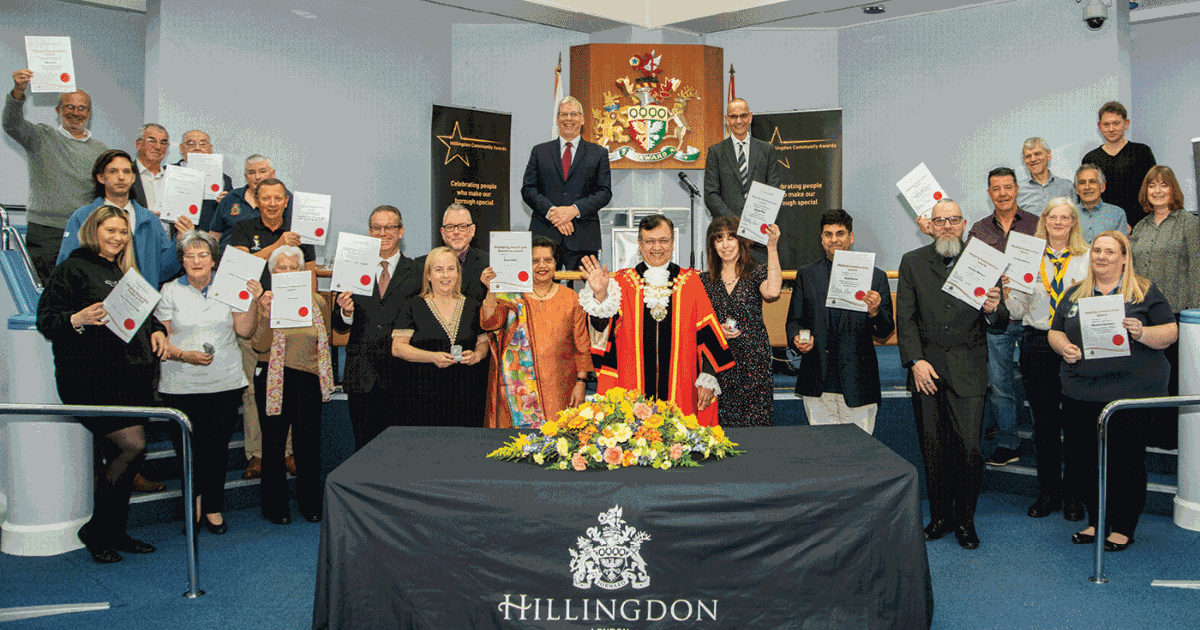 Hillingdon's community heroes honoured with awards - Hillingdon Council