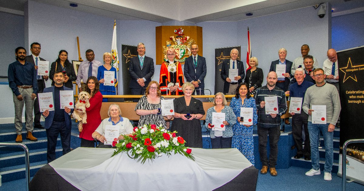 Hillingdon's community heroes recognised by council - Hillingdon Council